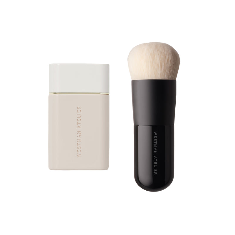 The Radiant Finish Duo | Custom Liquid Foundation and Brush Set ...