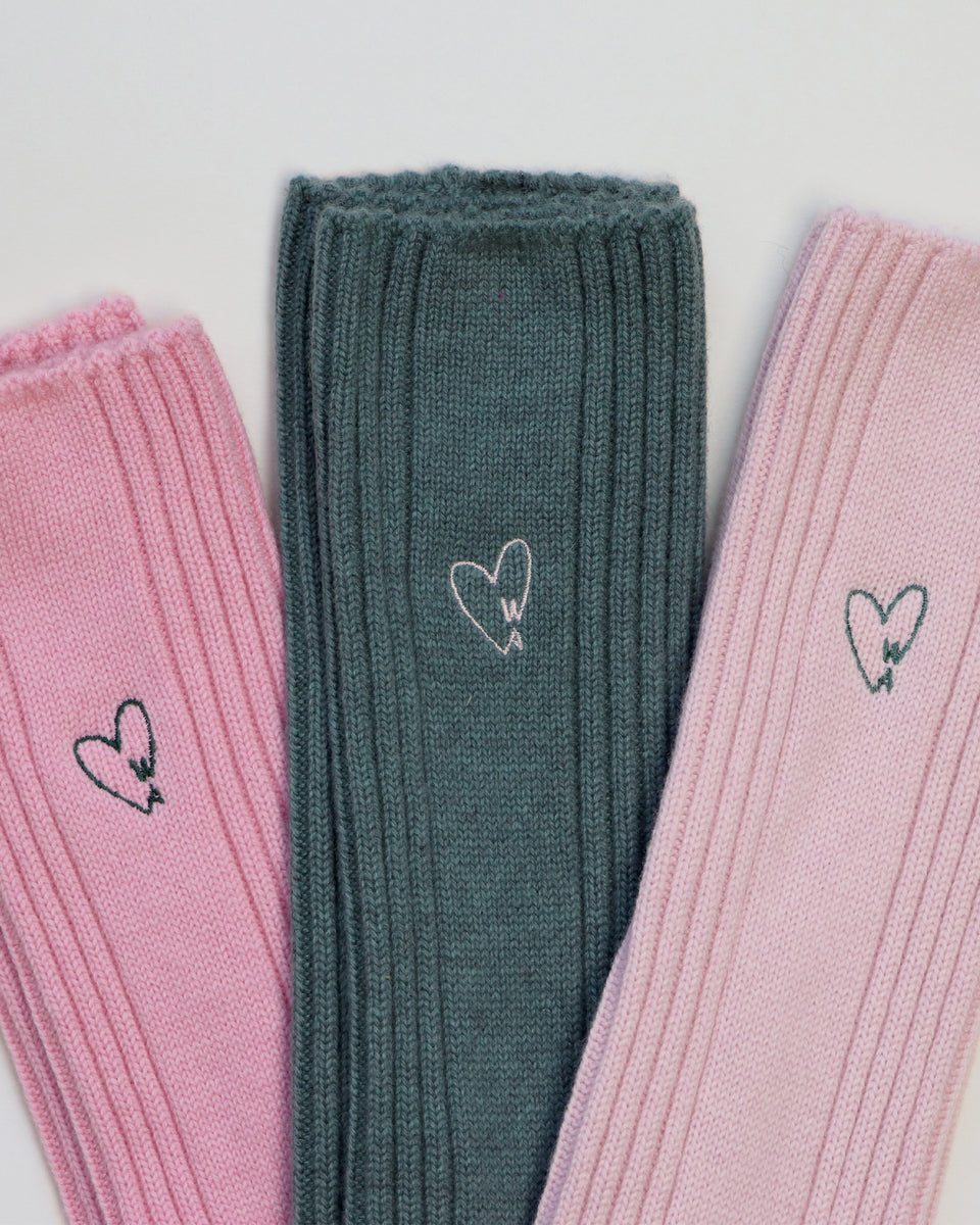 Cashmere Cabin Socks - Light Pink | Westman Atelier