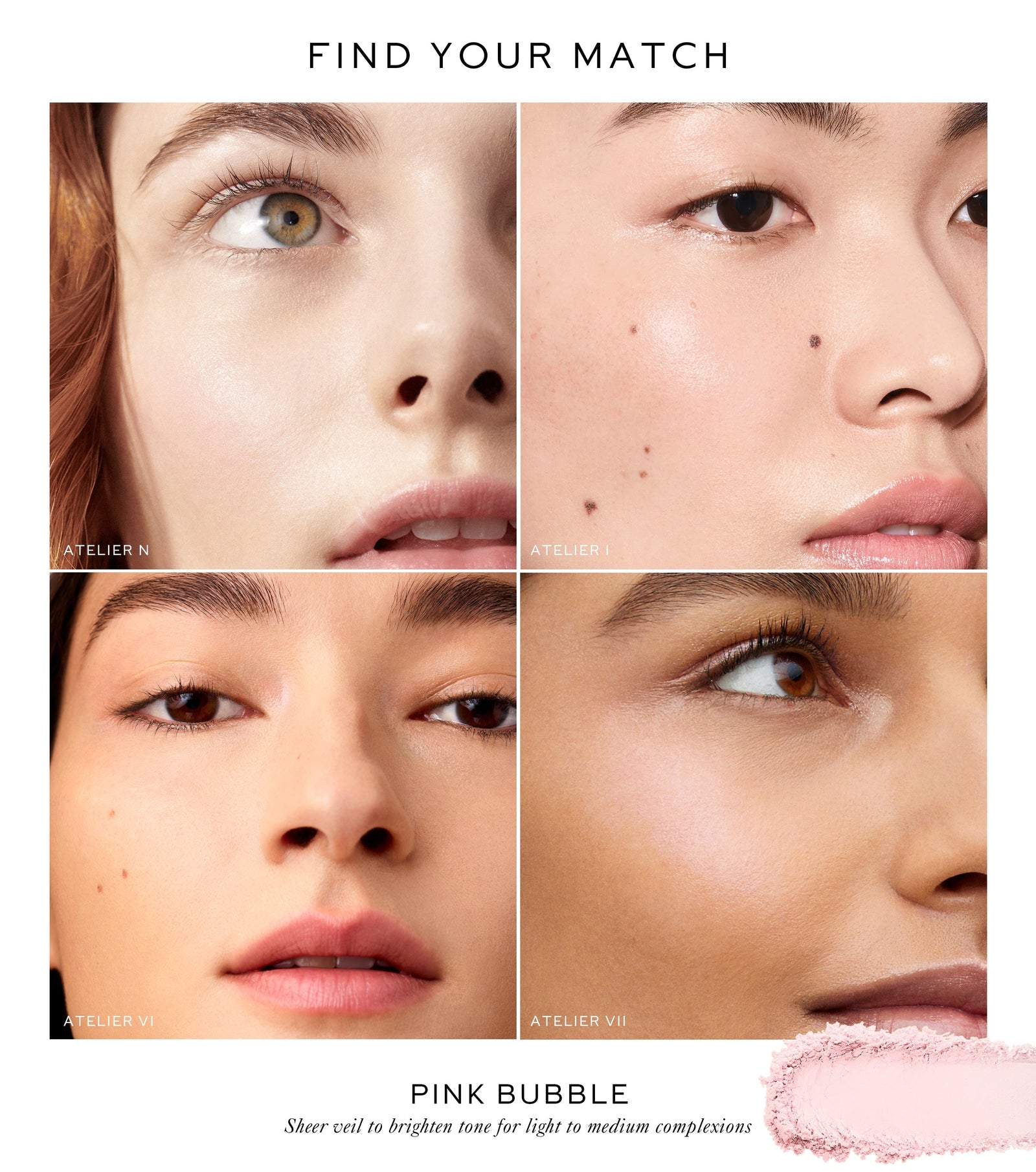 Vital Pressed Skincare Powder in Pink Bubble by Westman Atelier | Westman Atelier