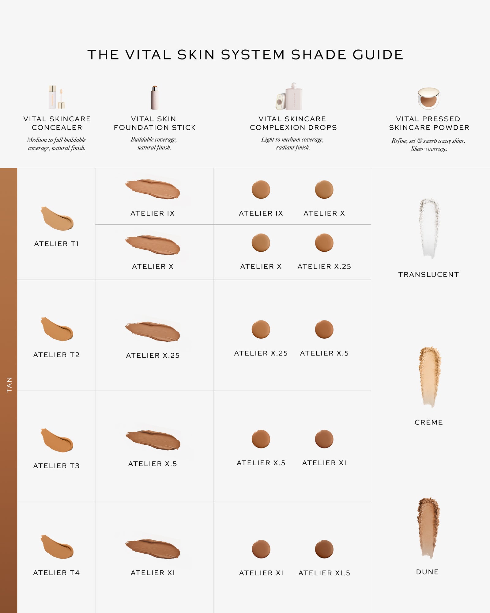 Vital Skin Foundation Stick in Atelier X.25 by Westman Atelier | Westman Atelier